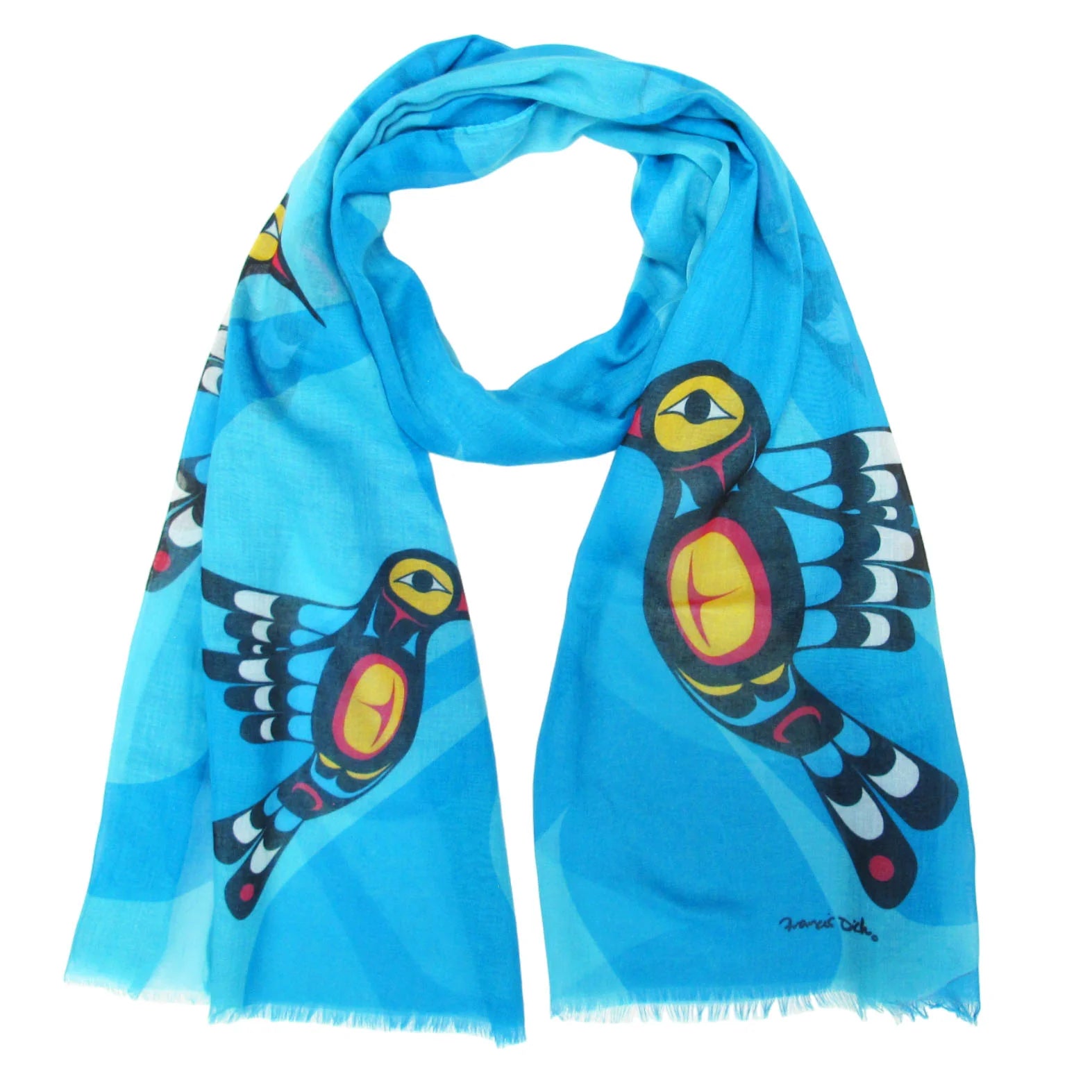 Oscardo Hummingbird Eco Scarf – Wanuskewin Collective