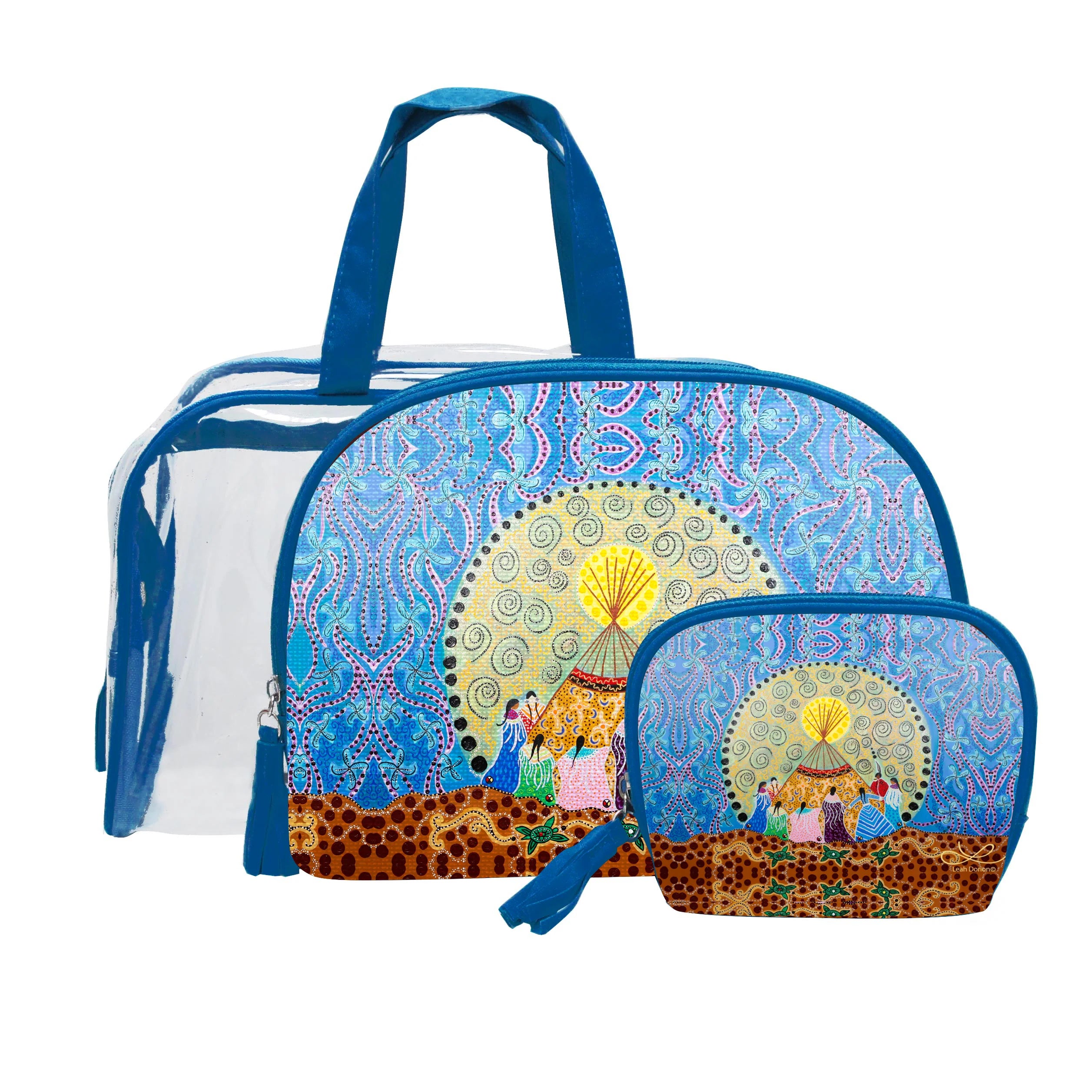 Oscardo Dancing Women Cosmetic Bag Set – Wanuskewin Collective