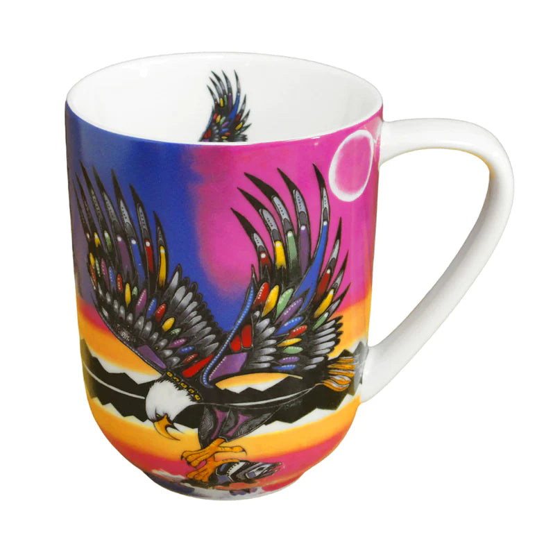 Oscardo Eagle Porcelain Mug – Wanuskewin Collective