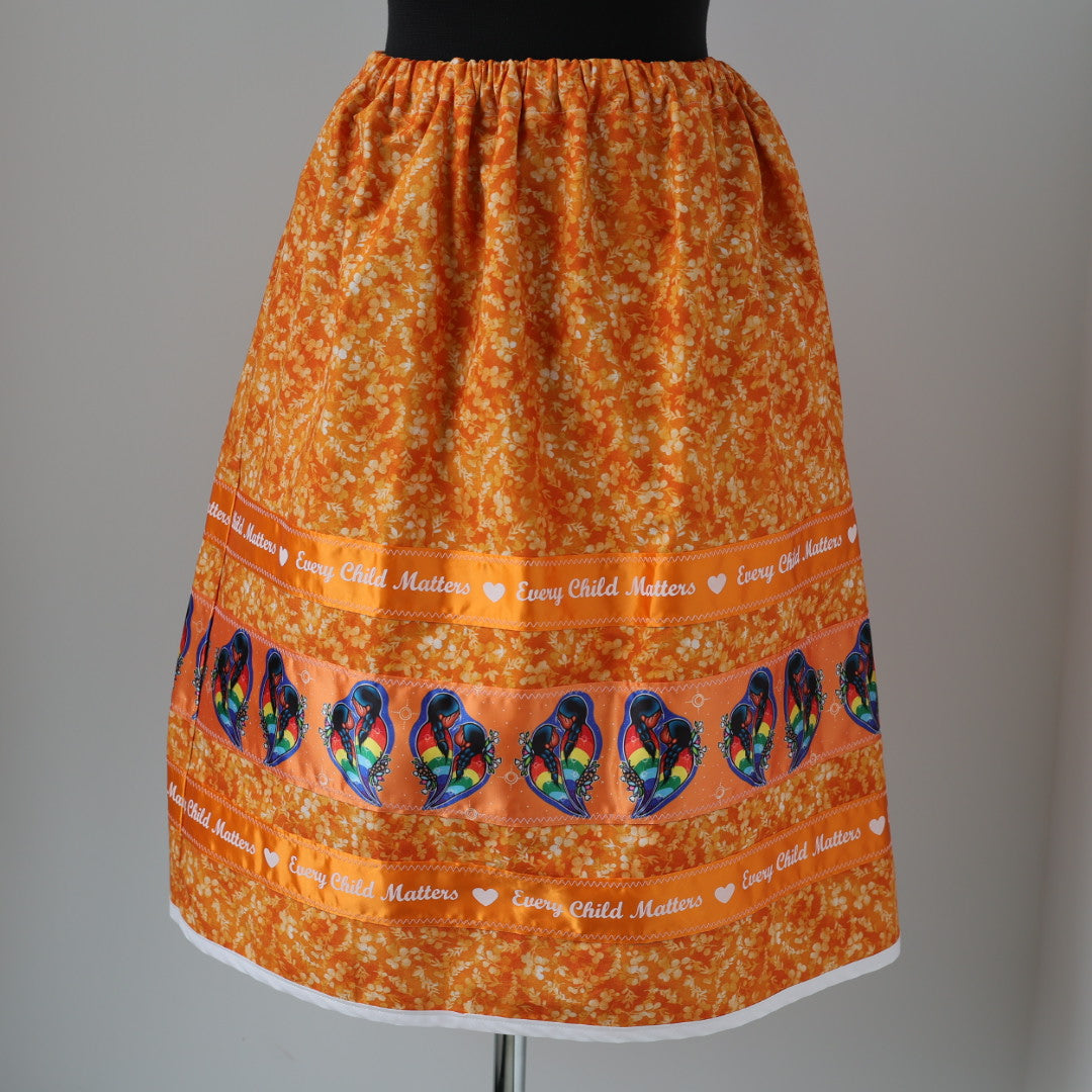 Vi's CREE-ations Every Child Matters Short Ribbon Skirt – Wanuskewin ...