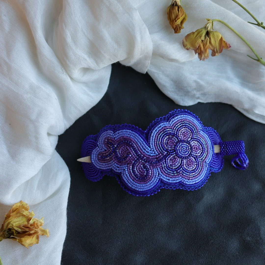 Beth Rose Designs Floral Hairpin – Wanuskewin Collective